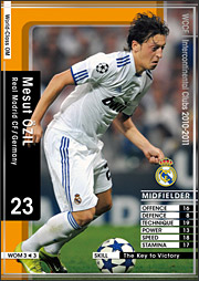 メスト・エジル | WCCF カードデータ詳細