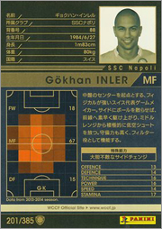 ギョクハン・インレル | WCCF カードデータ詳細